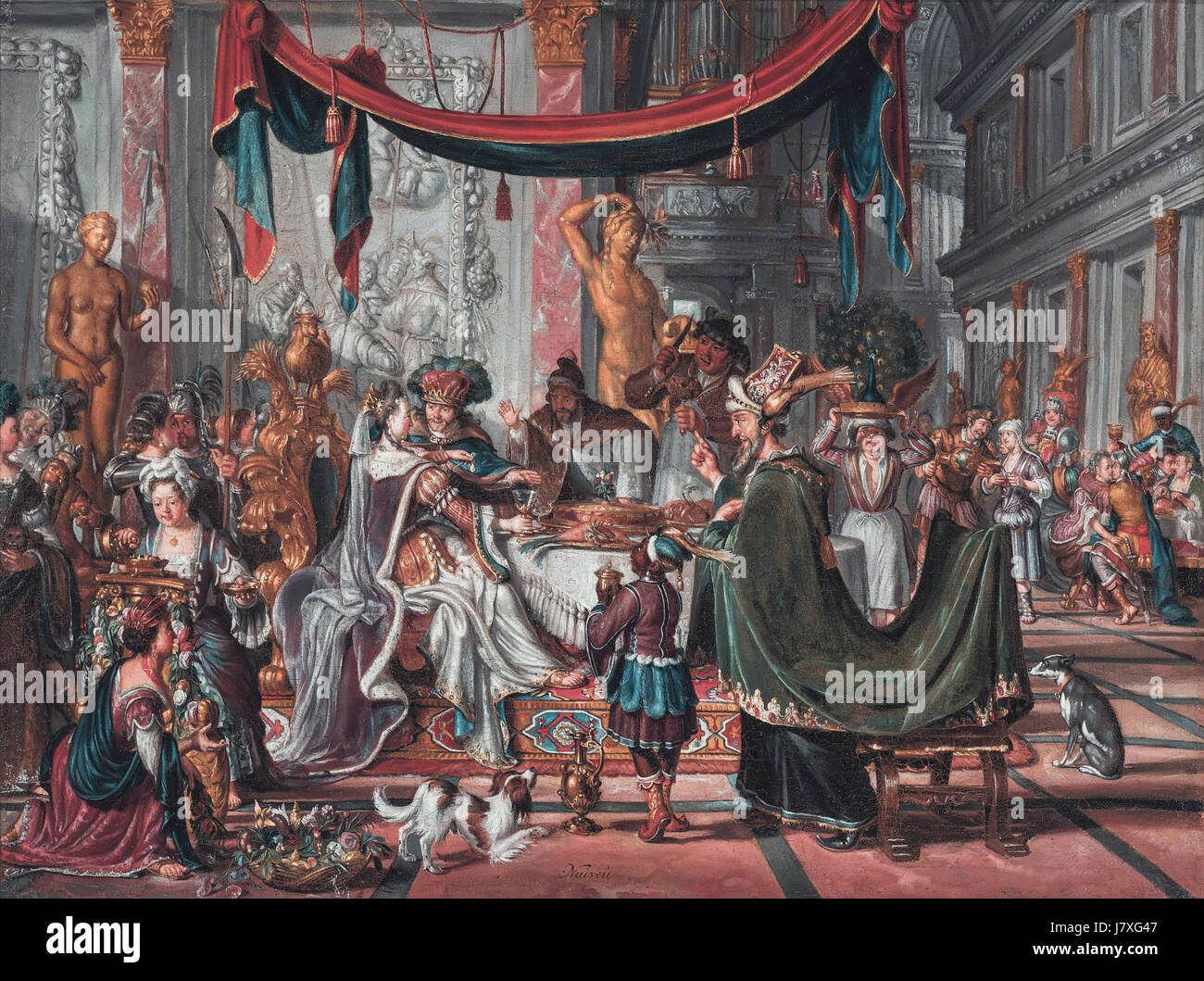 'Antony and Cleopatra' by Mathijs Naiveu depicts the historical and ...