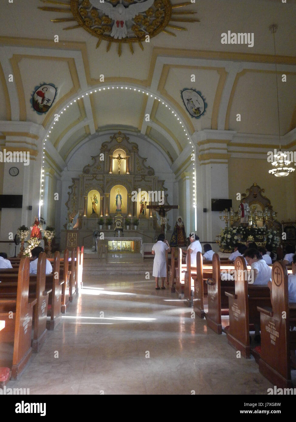 Saint Andrew the Apostle Parish Church, located in Candaba, Pampanga ...