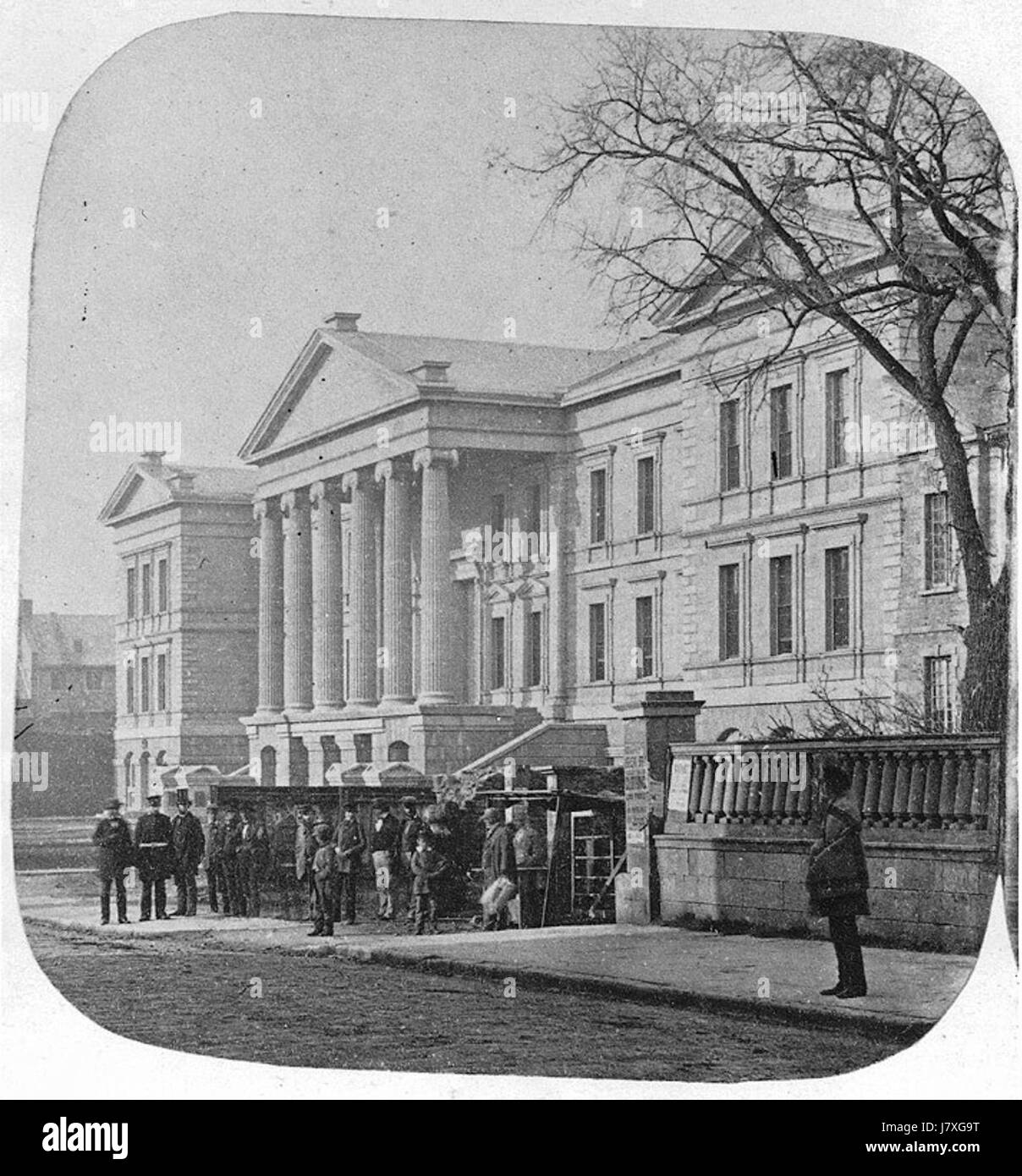 The Court House located on Notre Dame Street in Montreal, Quebec, was ...