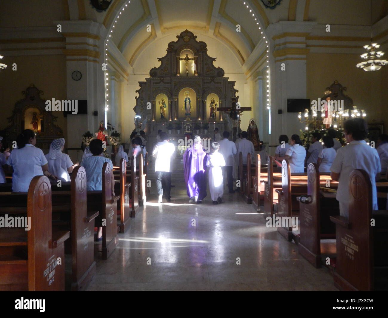 This image shows the Saint Andrew the Apostle Parish Church located in ...