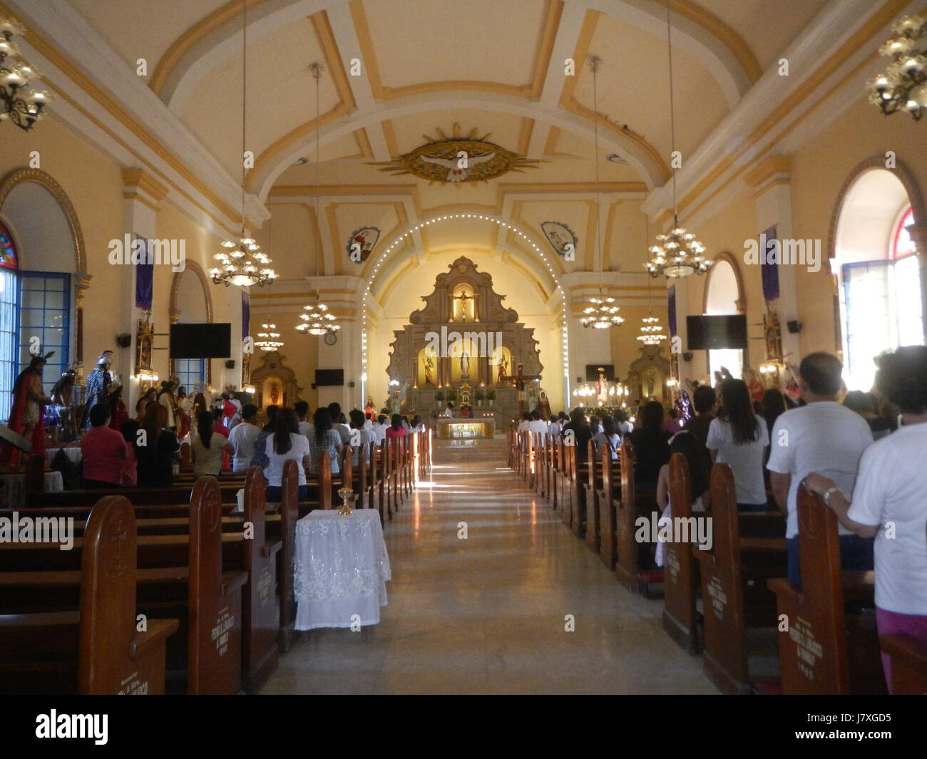 This image showcases the Saint Andrew the Apostle Parish Church in ...