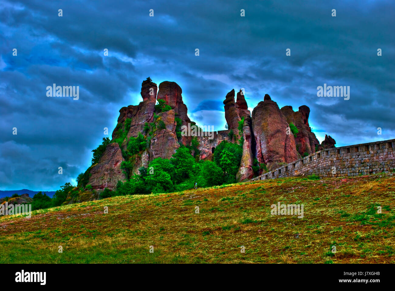 formation rock bulgaria landscape scenery countryside nature landmark ...