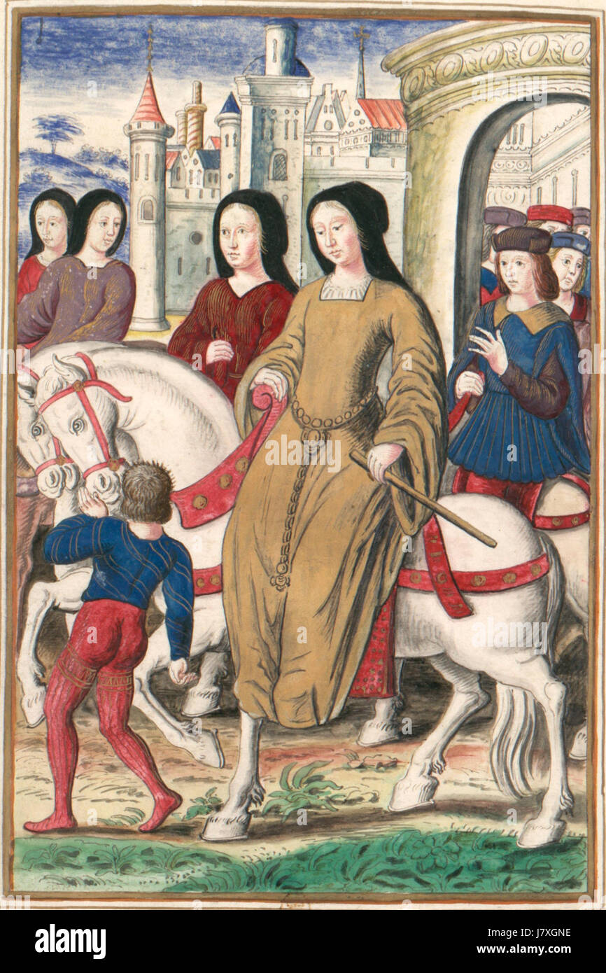 Catherine of France, daughter of Charles VII Stock Photo - Alamy