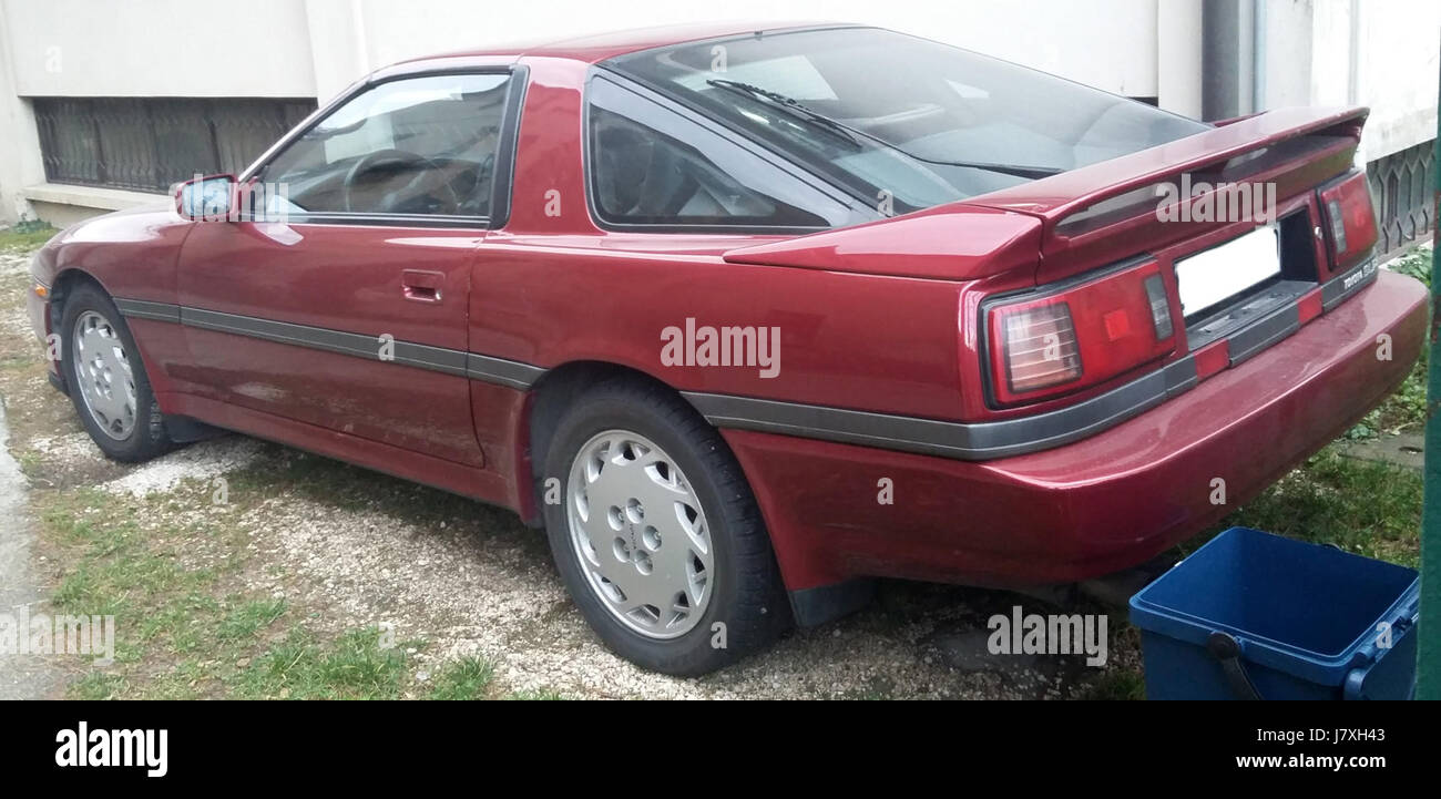 1986 1992 Toyota Supra rear Stock Photo - Alamy