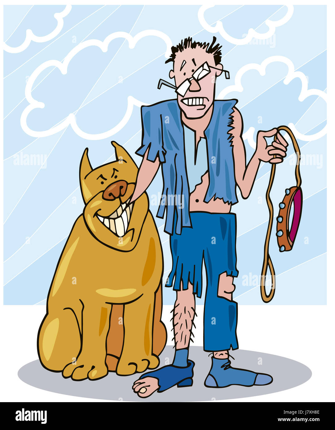 Battered teeth hi-res stock photography and images - Alamy