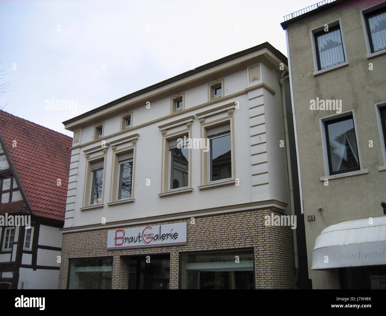 The photograph from May 11, 2010, captures a scenic view of Vlotho ...