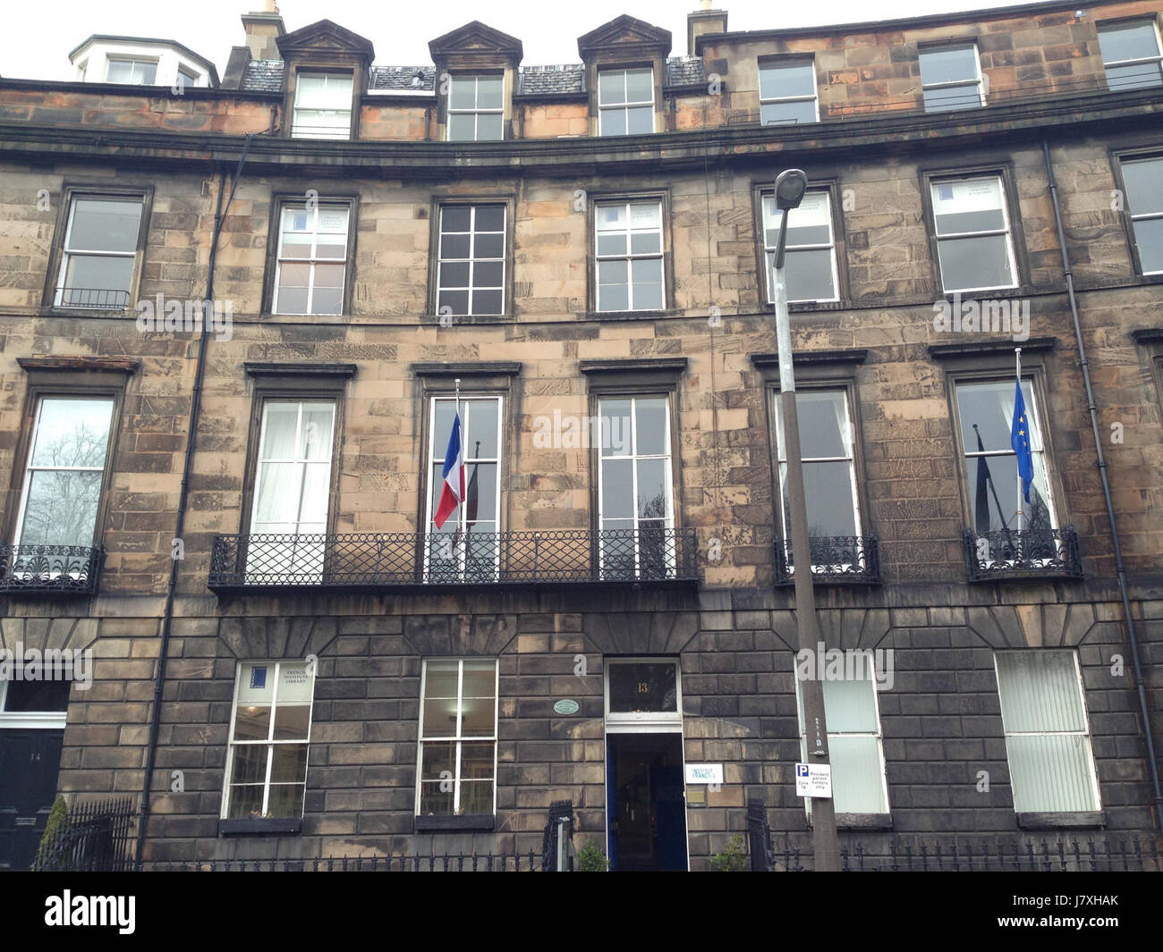 13 Randolph Crescent, Edinburgh Stock Photo - Alamy