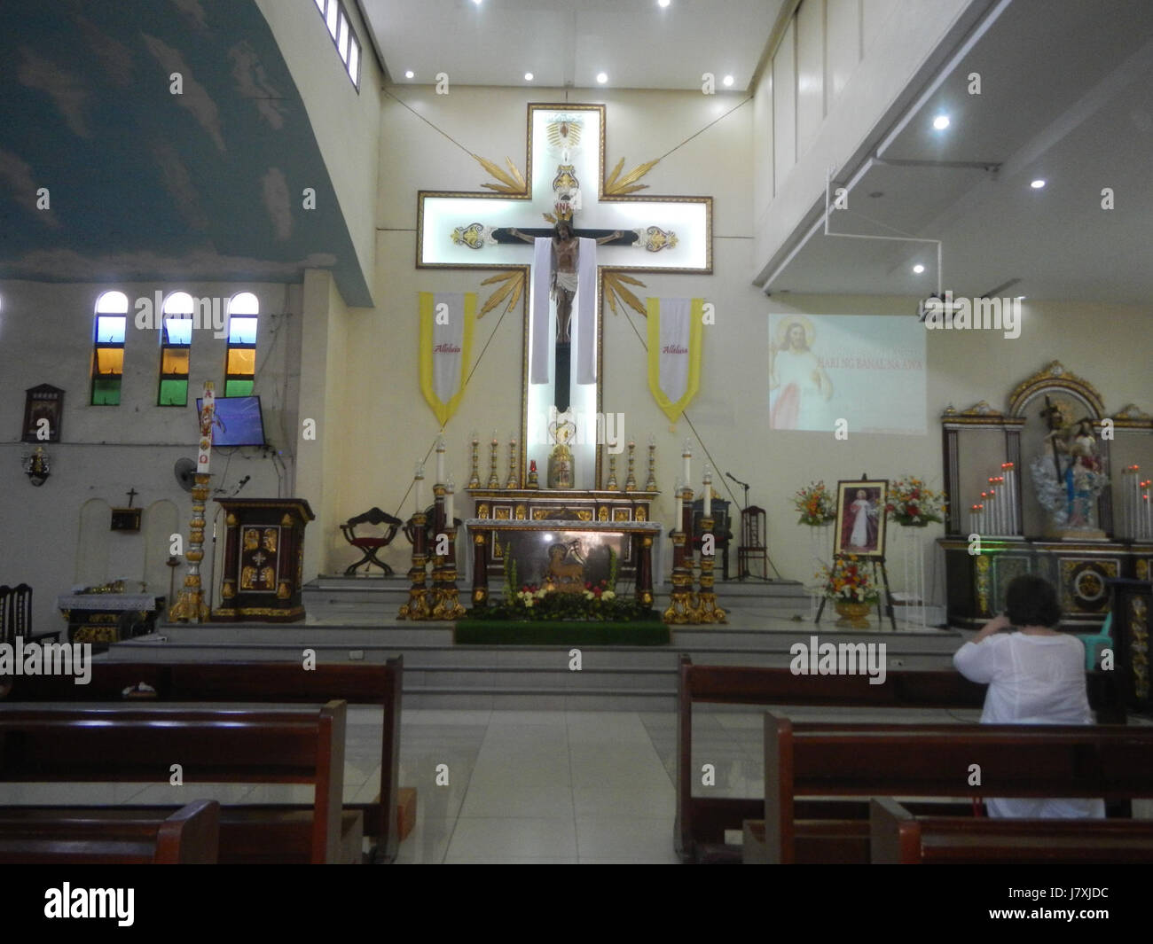 The Santisima Trinidad Parish Church, located at Estrada Dian Streets ...