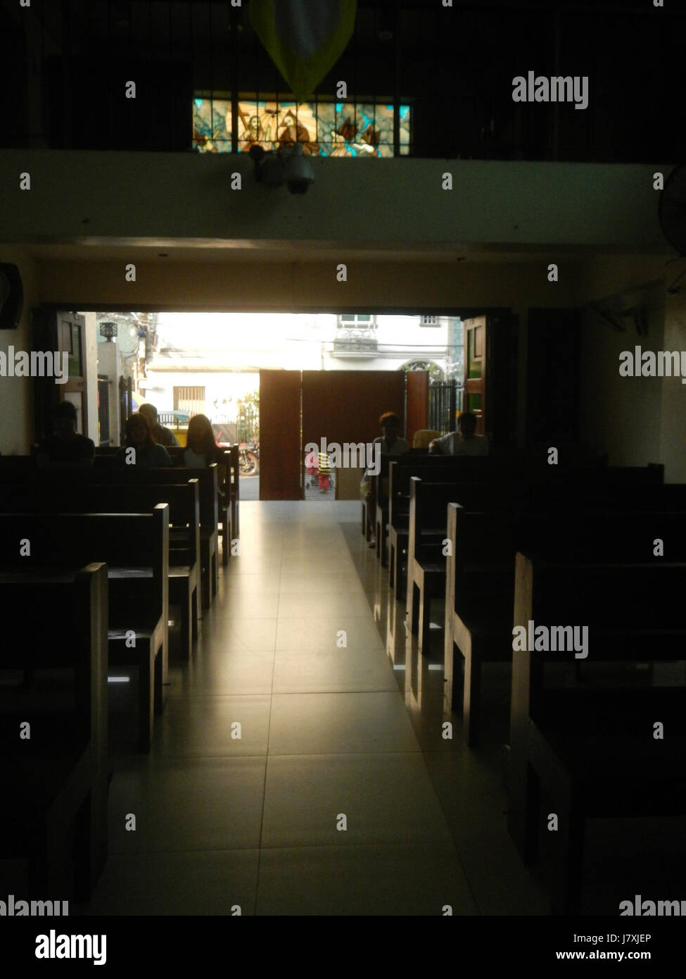 The Santisima Trinidad Parish Church is located at the intersection of ...