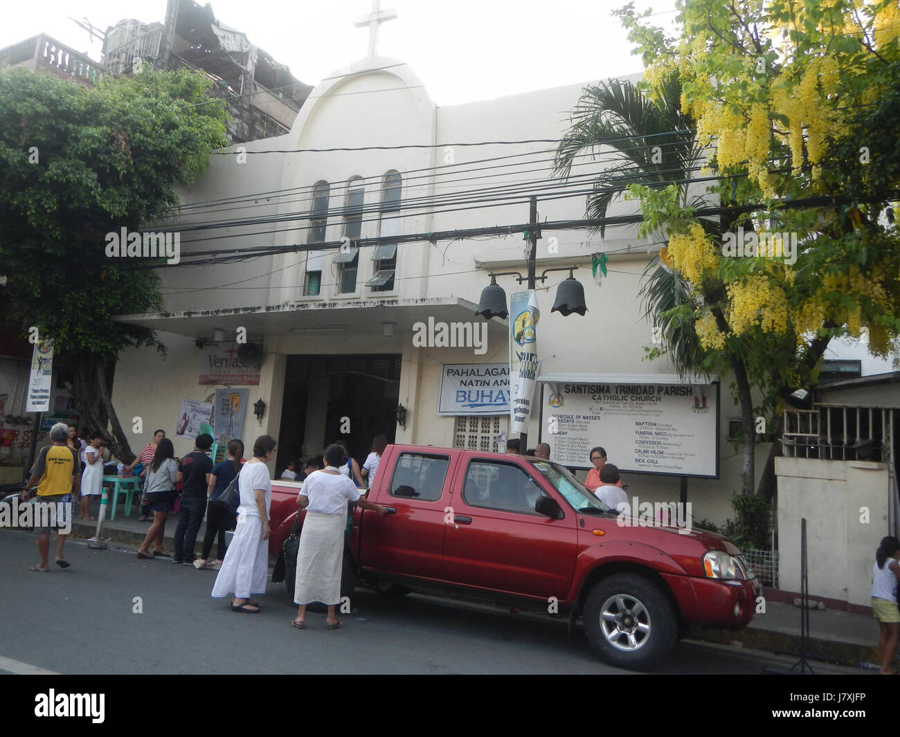 The Santisima Trinidad Parish Church is located in the Malate district ...