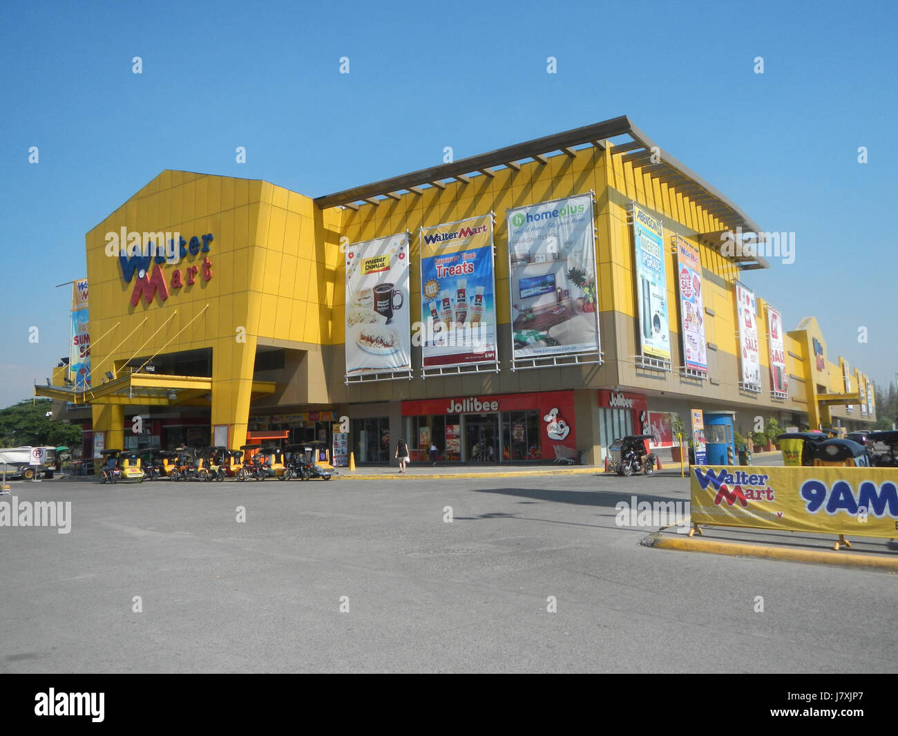 This image shows the area surrounding Walter Mart in Pulilan, Plaridel ...