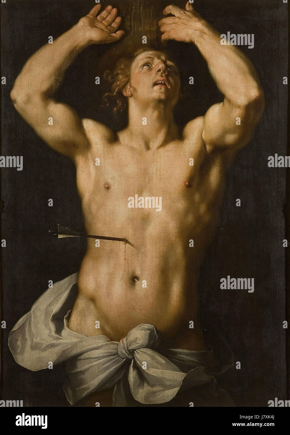 This artwork titled St. Sebastian by Cornelis van Haarlem, created ...