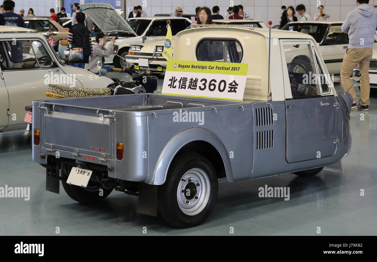 The 1967 Mazda K360 is a compact, three-wheeled truck designed for ...