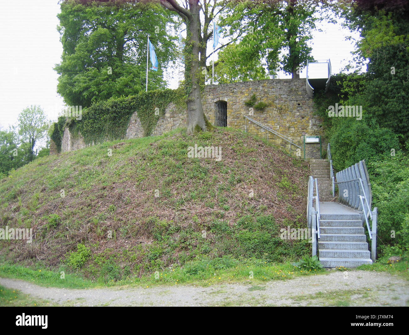 This photograph captures an image taken in Vlotho, Germany, on May 11 ...