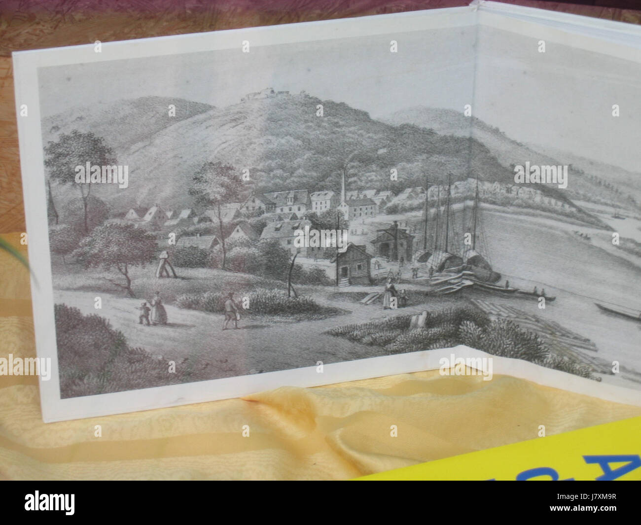 This photograph captures a scene from Vlotho, Germany, on May 11, 2010 ...