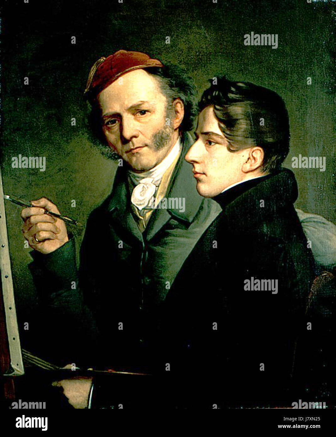 David Sulzer and Julius Karl Emil Sulzer's 'Doppelselbstbildnis ...