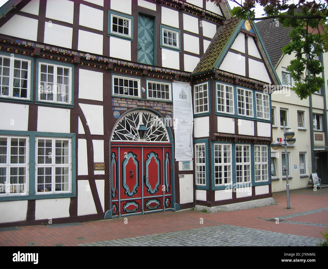 This is a reference to a photograph or documentation of Vlotho, a town ...