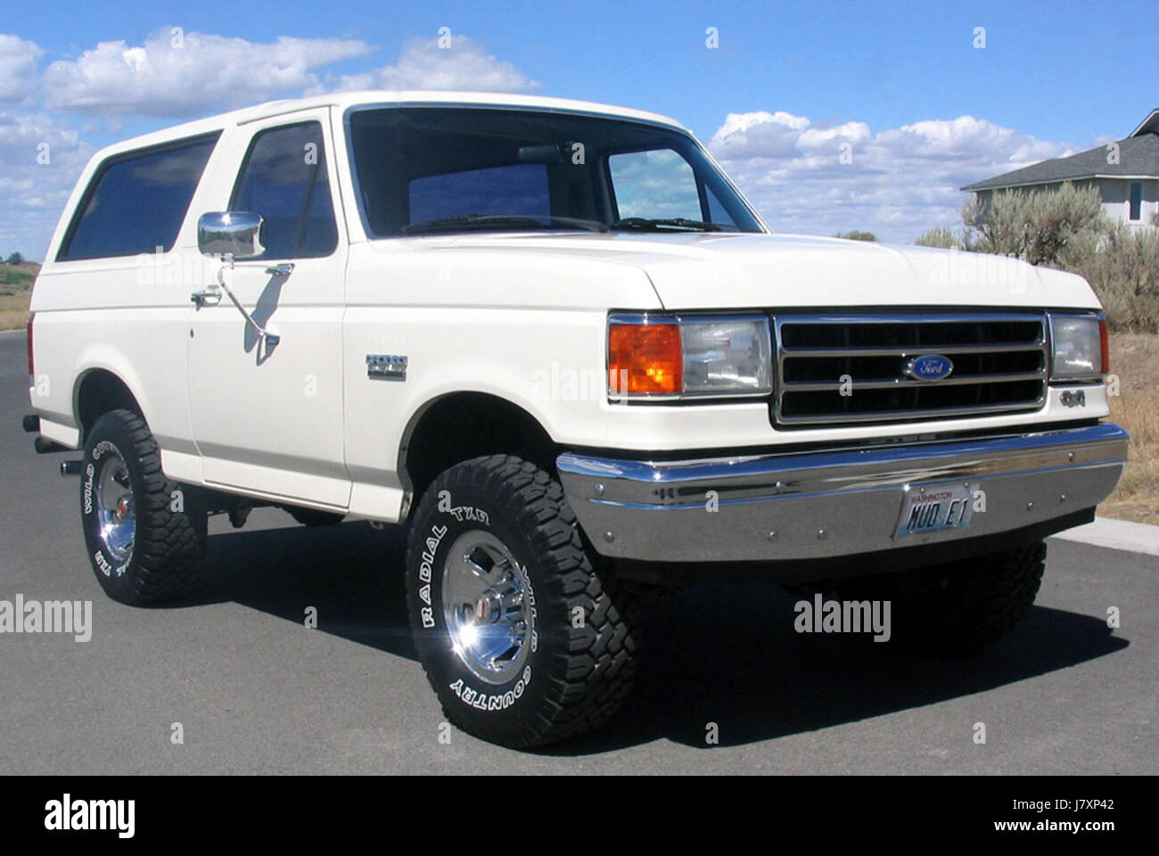 1990 Ford Bronco Front Stock Photo - Alamy