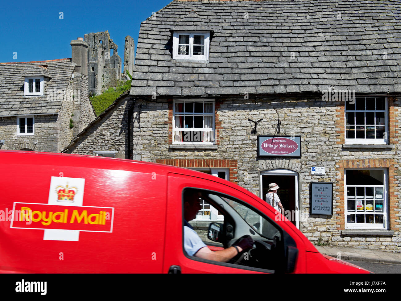 Village bakery corfe castle hi-res stock photography and images - Alamy