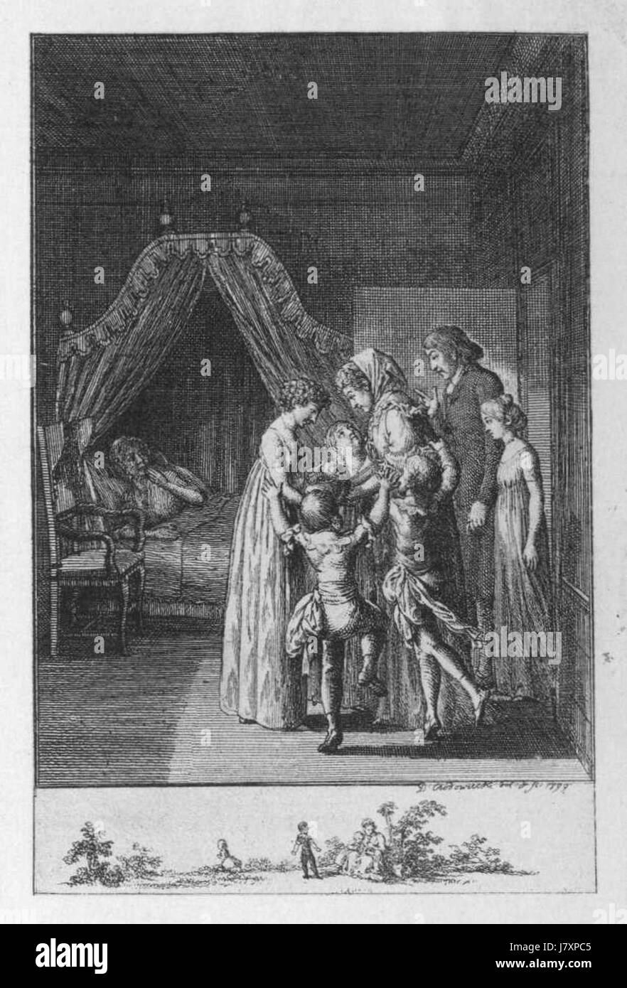 Daniel Chodowiecki Matrone Stock Photo - Alamy