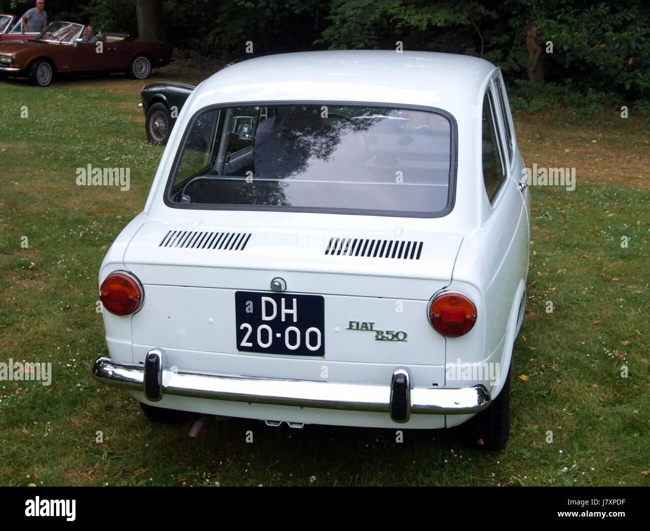 The 1965 Fiat 850 is a compact car produced by the Italian automaker ...