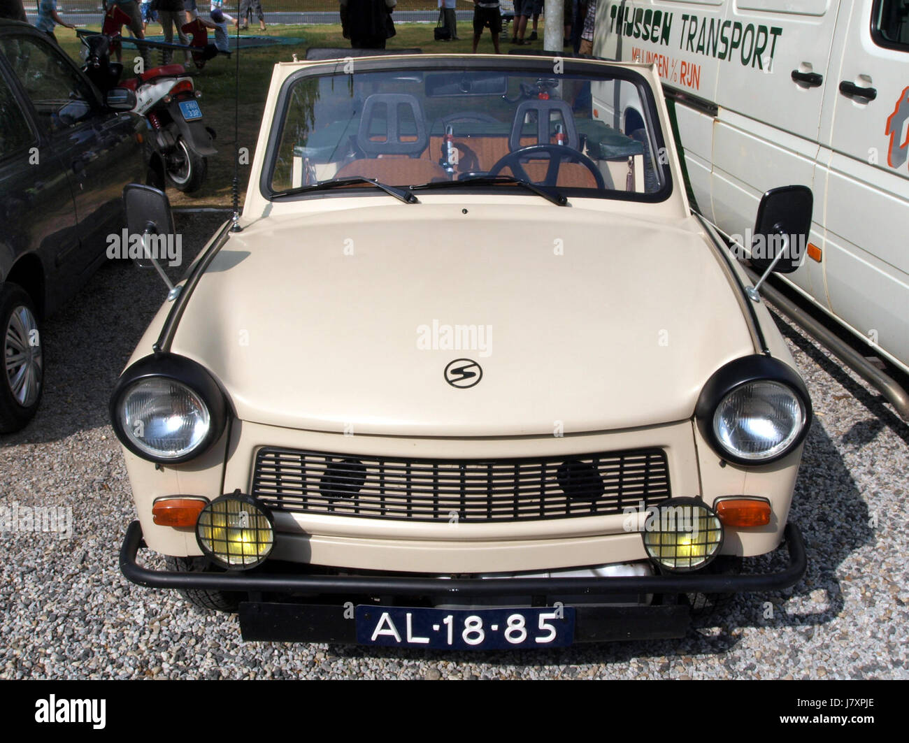 The 1971 Trabant P601 is a classic East German car model, known for its ...