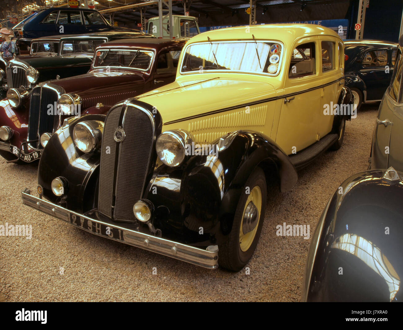 The 1937 Hotchkiss 680 is a luxury automobile that represents high-end ...