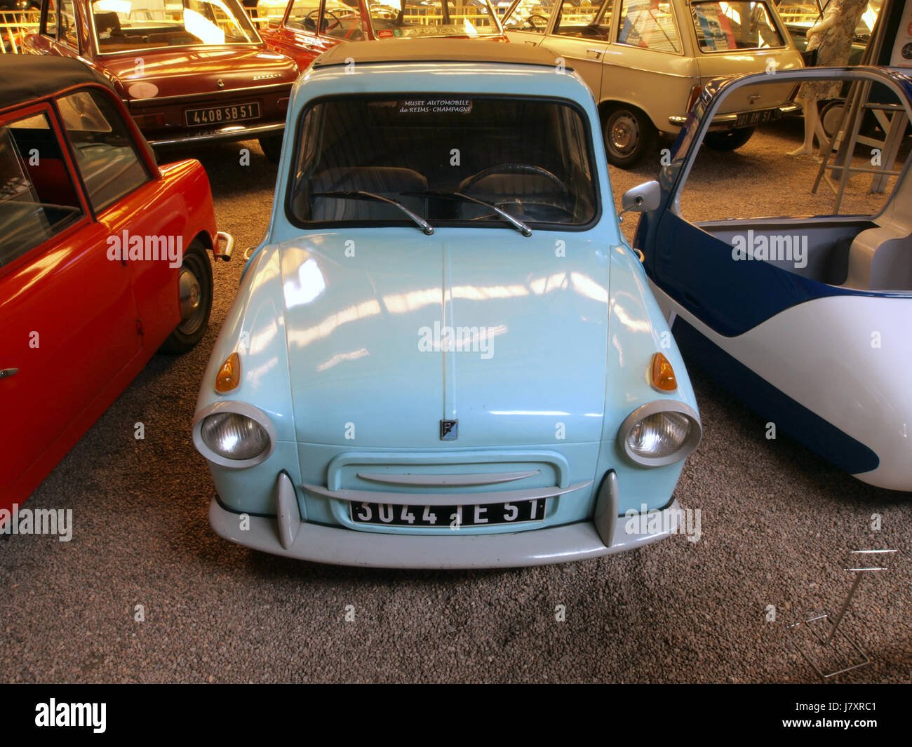 The 1958 ACMA Vespa 400 is a vintage microcar produced by the Italian ...