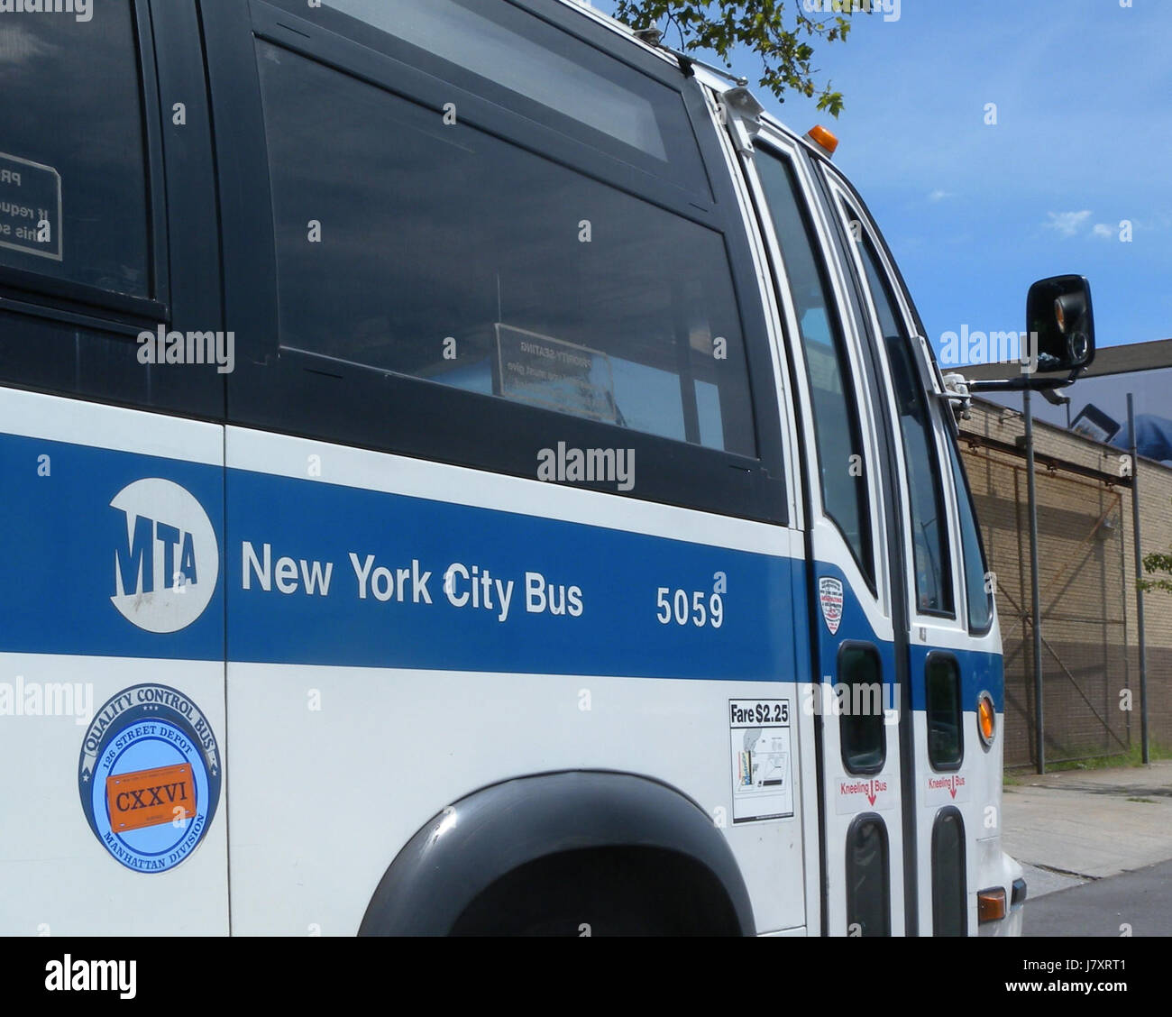 126th St Depot sticker jeh Stock Photo - Alamy
