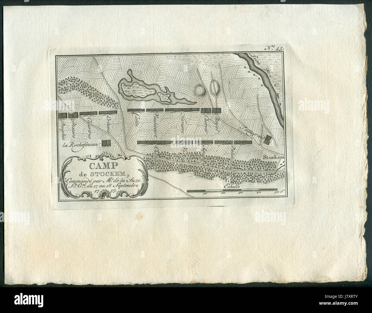 This historical document includes topographic maps from the campaign of ...