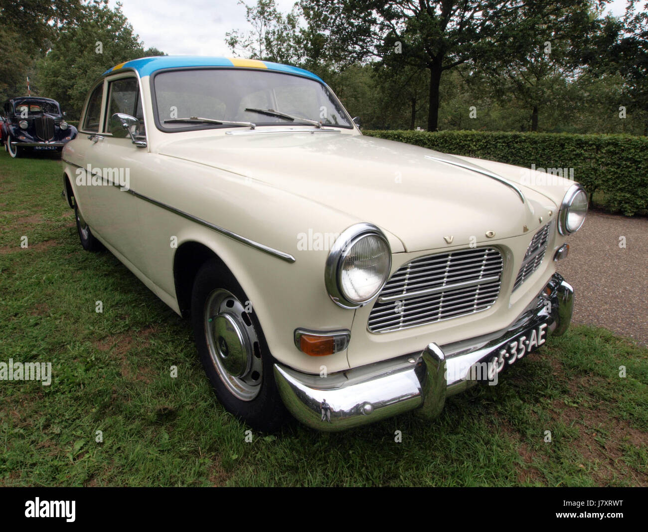 The 1965 Volvo P130, a classic Swedish automobile with Dutch ...