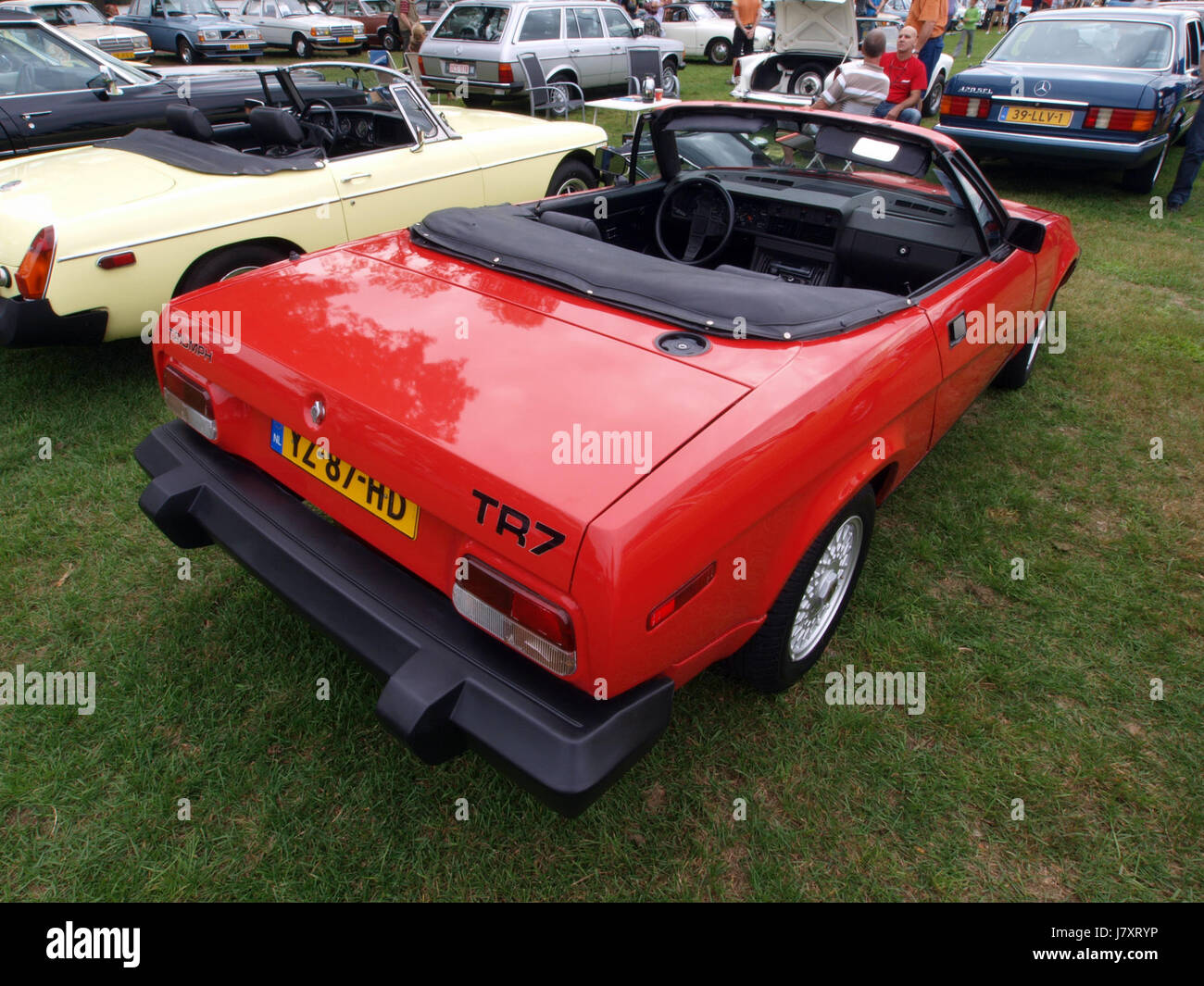 Tr7 drawing hi-res stock photography and images - Alamy