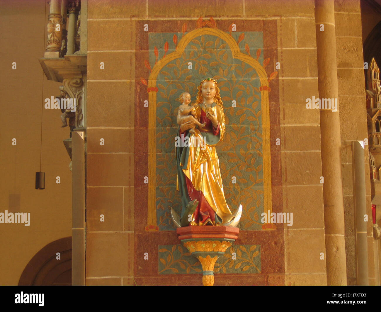 Mindener Dom, a prominent church located in Minden, Germany, is ...