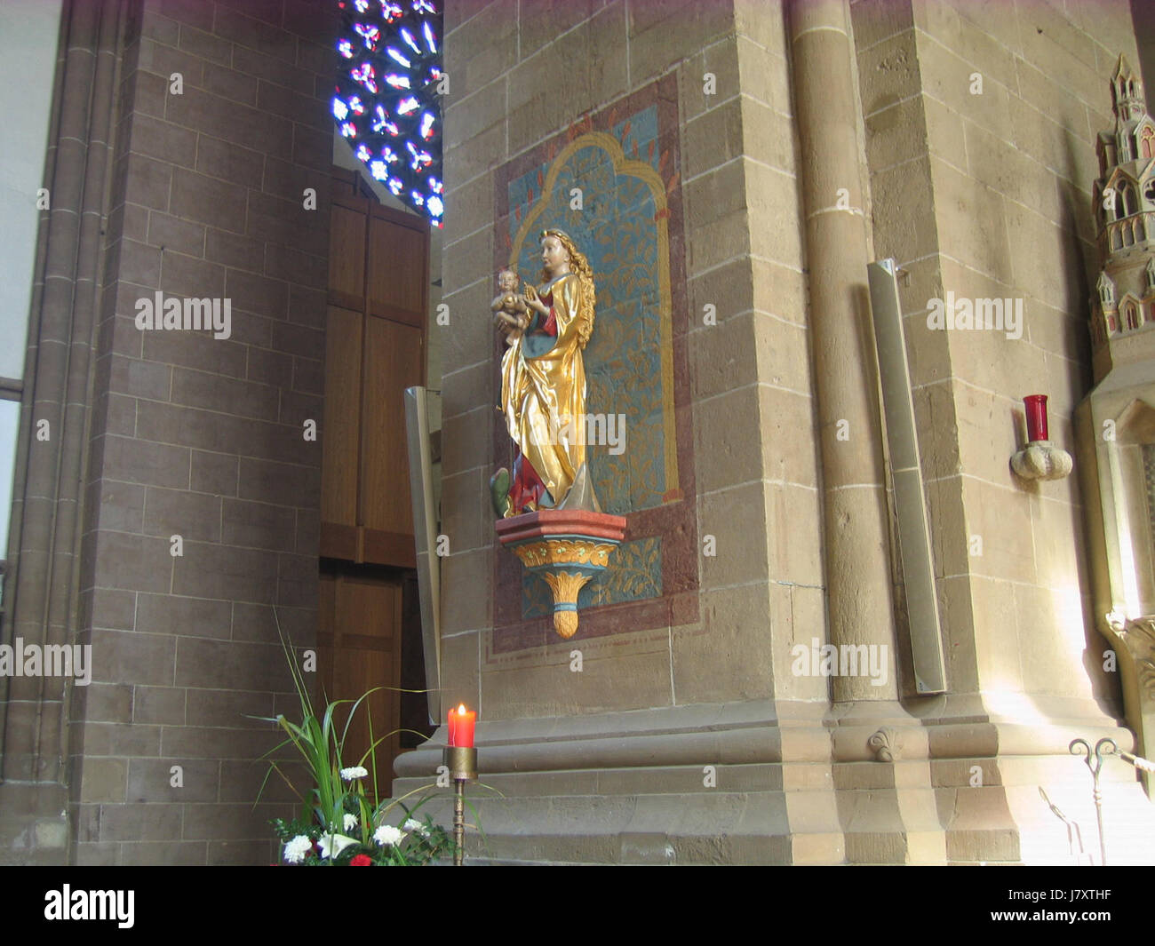 Mindener Dom, located in Minden, Germany, is a historical cathedral ...