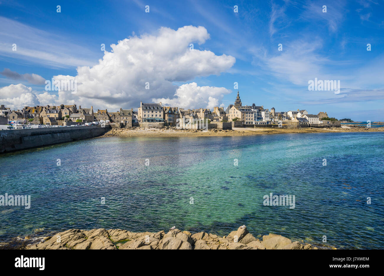 France, Brittany, Finistére department, Roscoff, northern tip of the ...