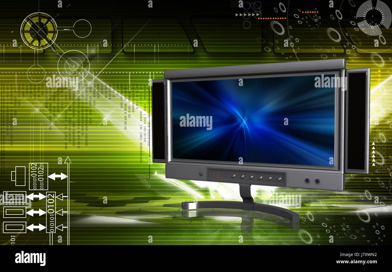 blue program graphics colour communication illustration monitor ...