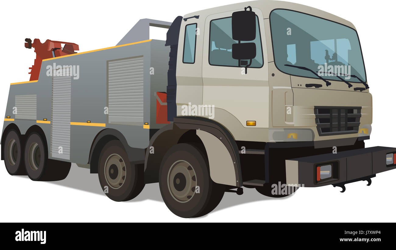 Heavy wrecker hi-res stock photography and images - Alamy