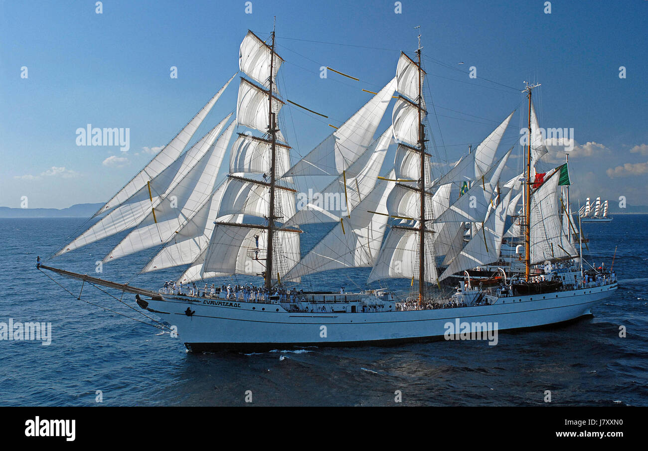 ARM Cuauhtemoc, mexican Navy ship at Rio de Janeiro Stock Photo - Alamy