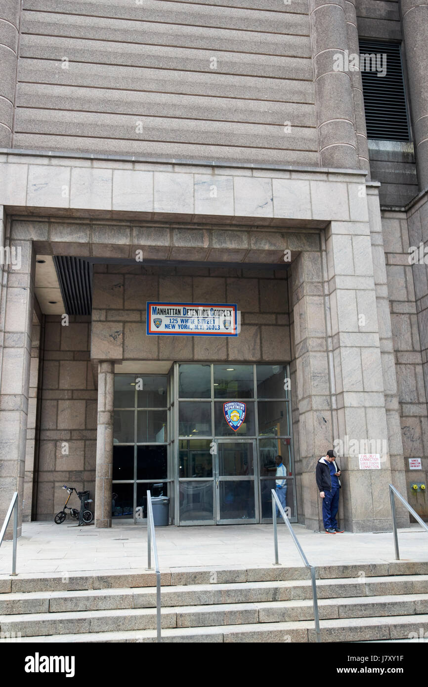manhattan detention complex metropolitan correction center manhattan ...