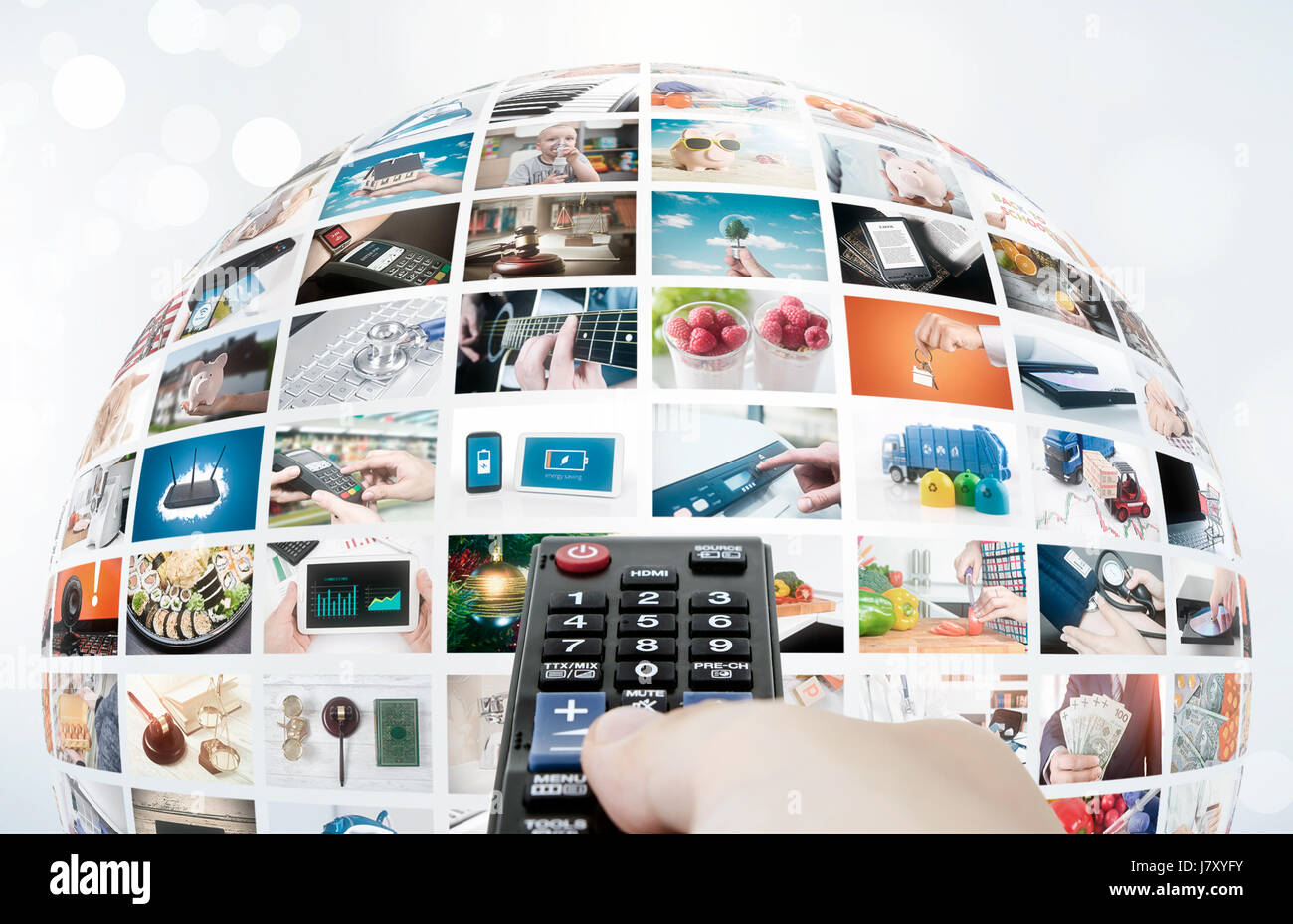 Multimedia sphere hi-res stock photography and images - Alamy