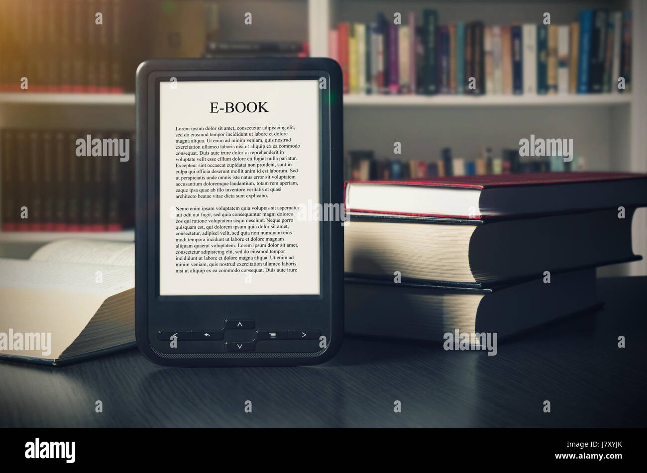 Digital book device hi-res stock photography and images - Alamy
