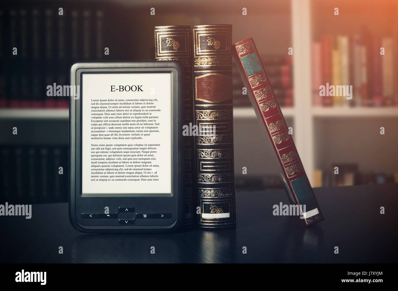 Digital book device hi-res stock photography and images - Alamy