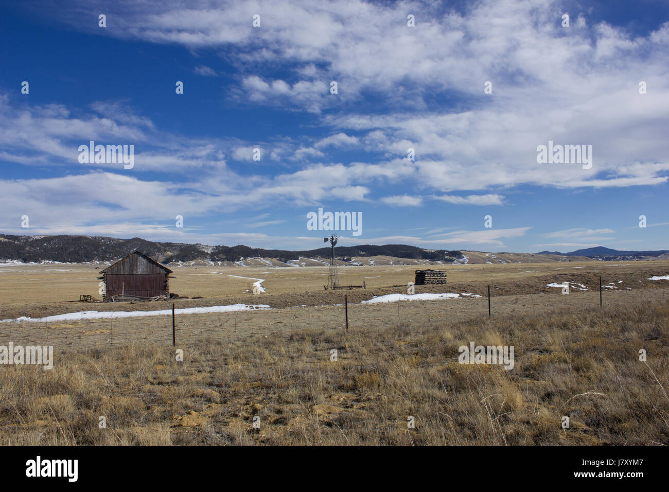 A small farm in rural Colorado Stock Photo - Alamy