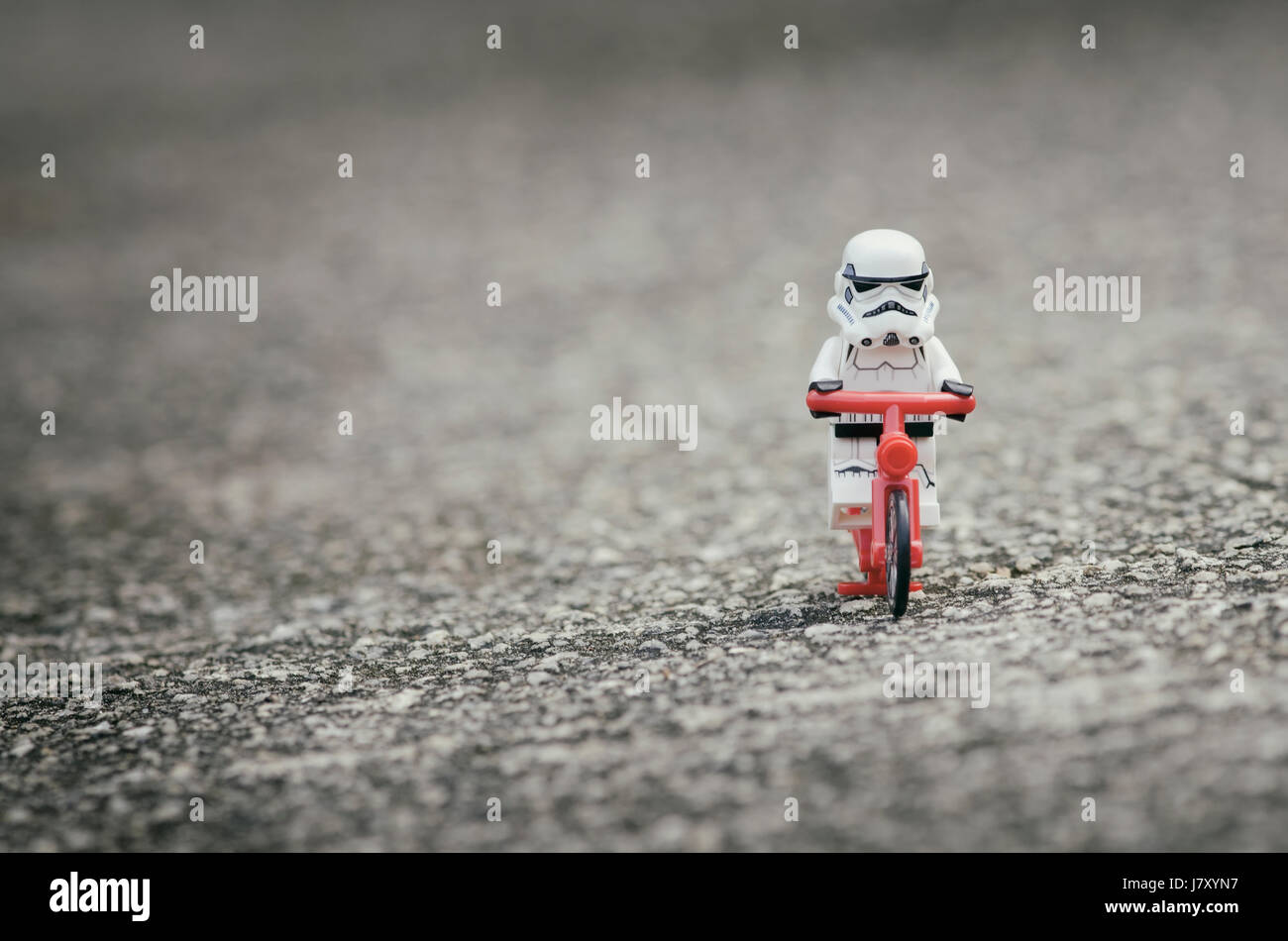 Lego starwars storm troopers riding hi-res stock photography and images ...