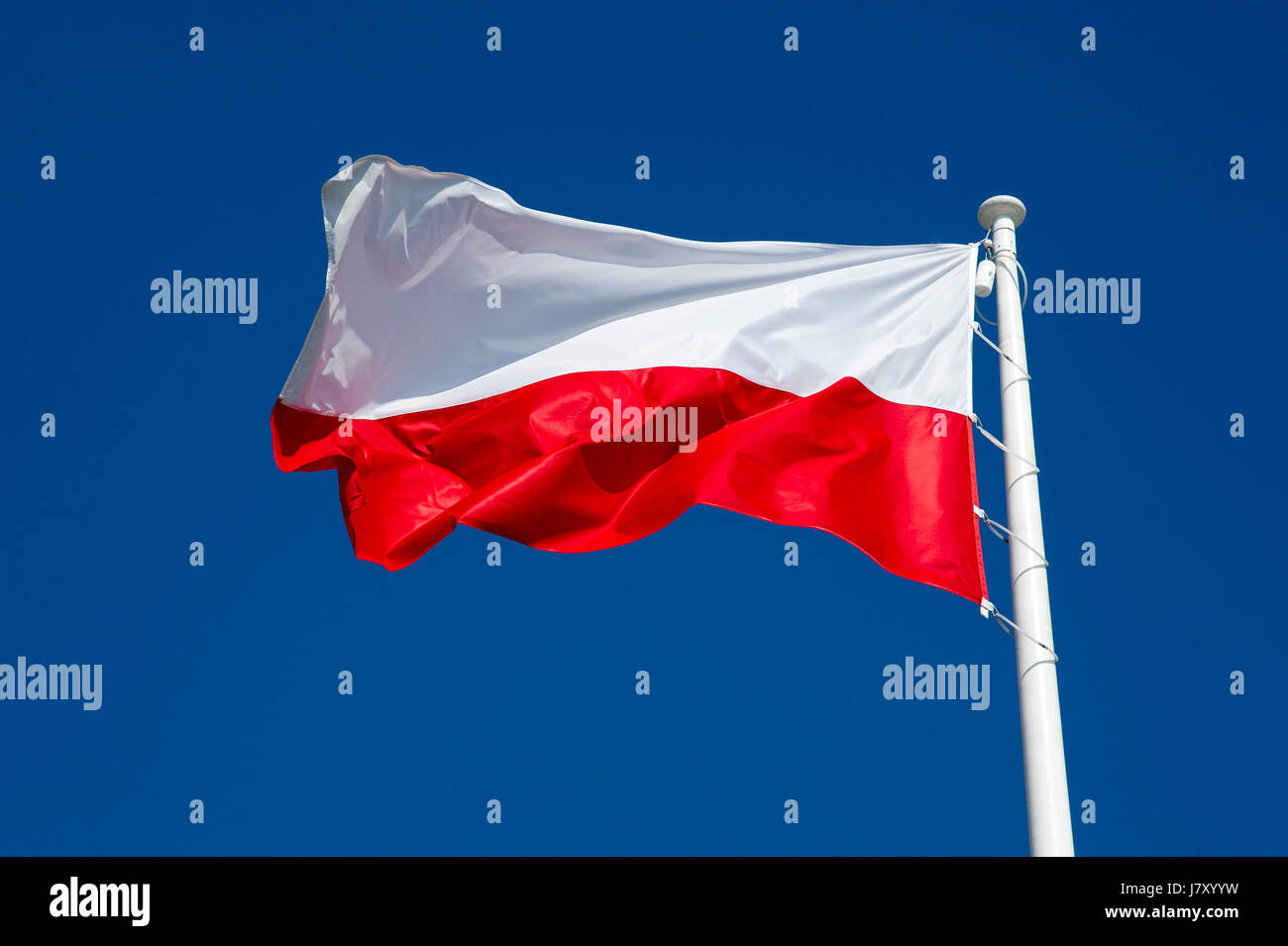 Flag of warsaw hi-res stock photography and images - Alamy