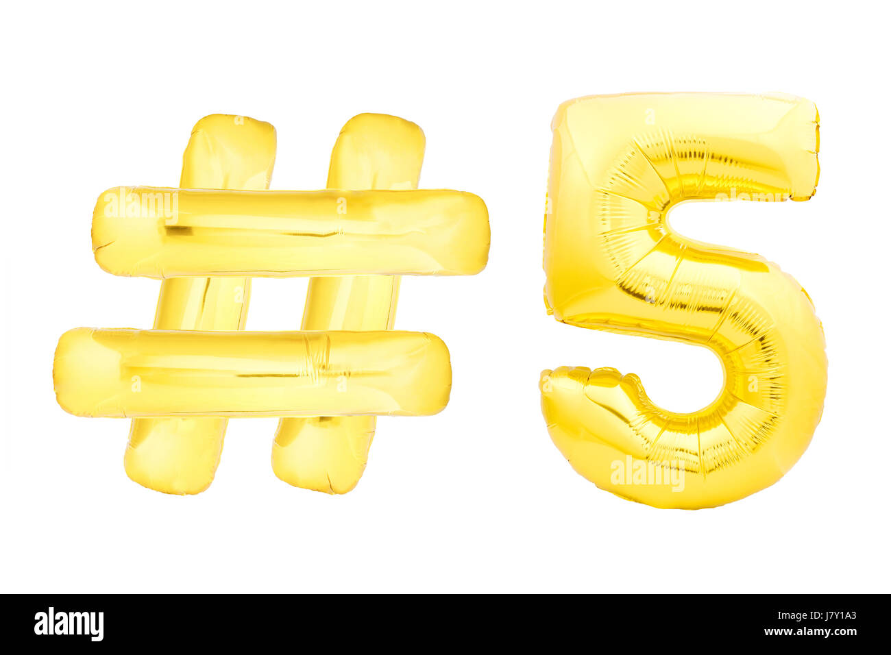 Golden number five hi-res stock photography and images - Alamy