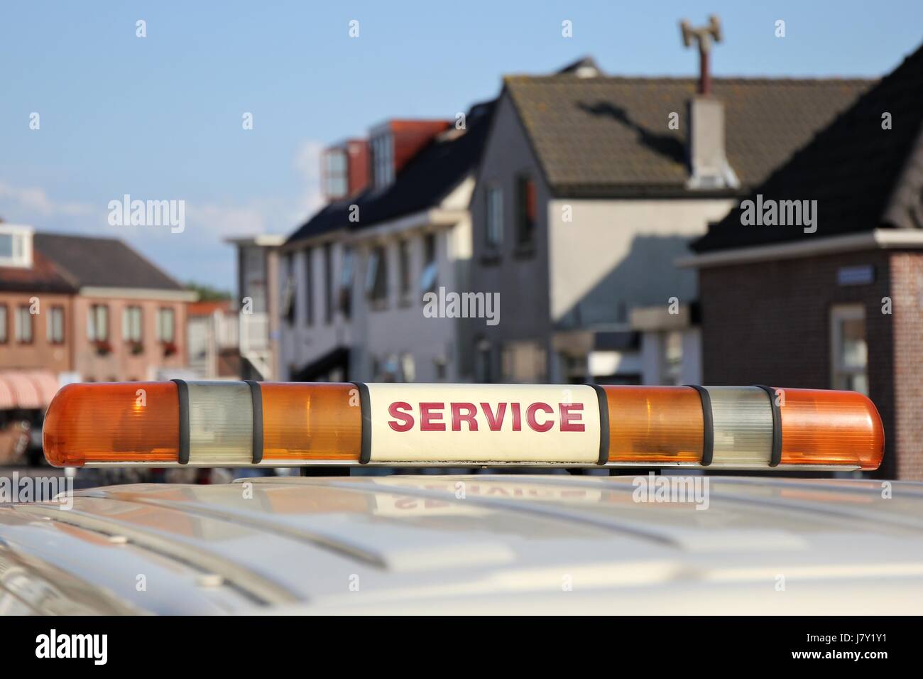 Car flashing lights hi-res stock photography and images - Alamy