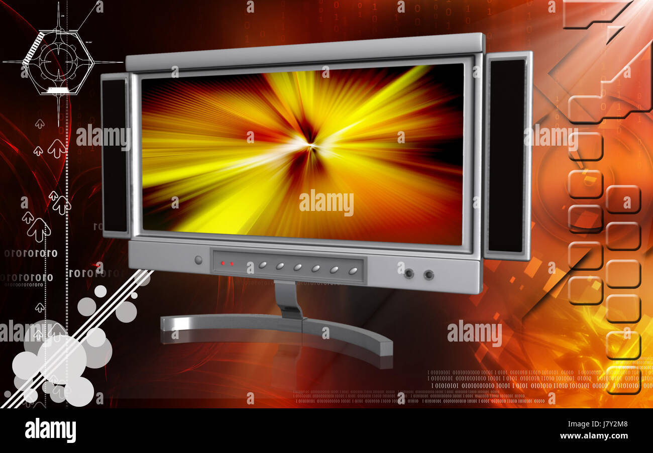 program graphics colour communication illustration monitor computing ...