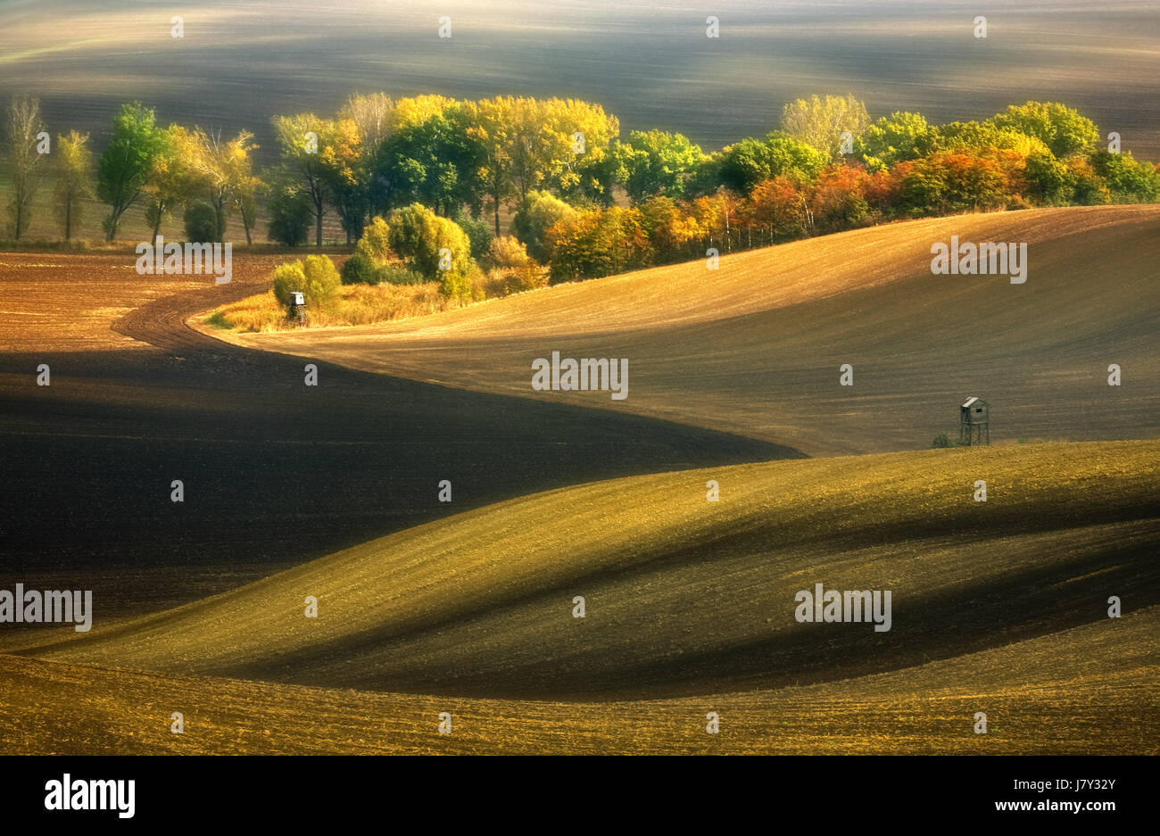 Southern moravia fields hi-res stock photography and images - Alamy