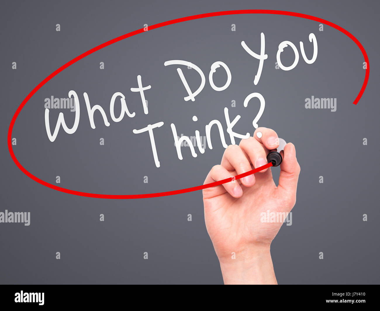 Competence man writing on transparent hi-res stock photography and ...